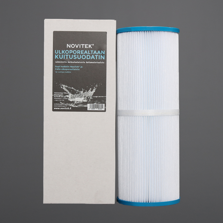 2 x Kuitusuodatin Novitek®-altaisiin – Kylpykauppa.fi